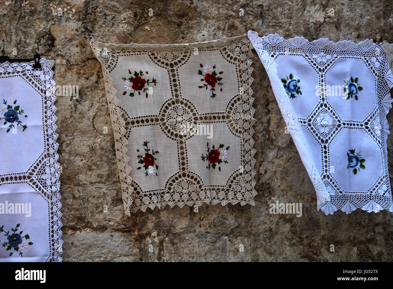 Croatian lace hi-res stock photography and images - Alamy