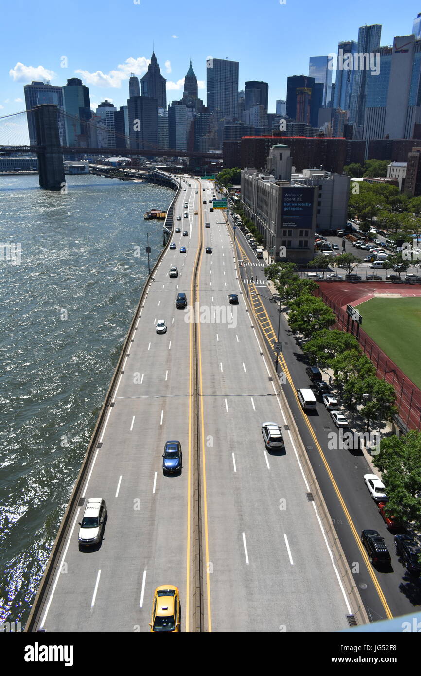 Franklin roosevelt drive hi-res stock photography and images - Alamy