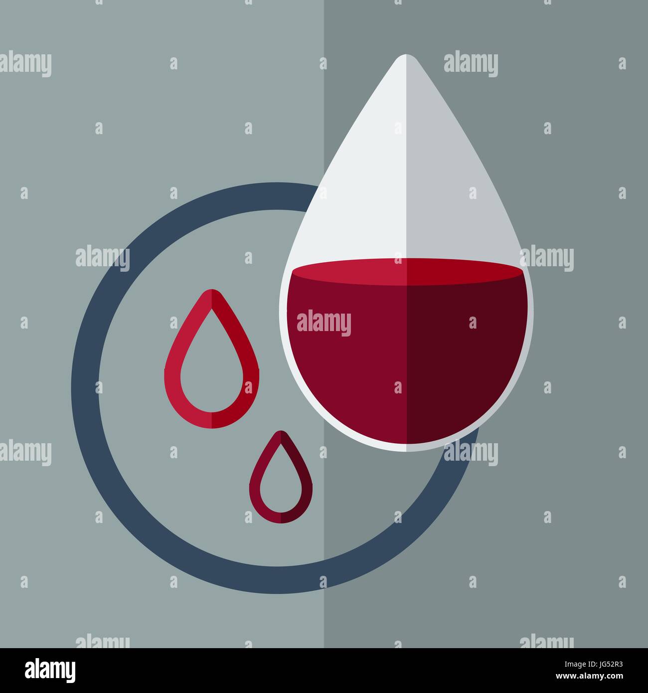 Anemia. Drop of blood Stock Vector Image & Art - Alamy