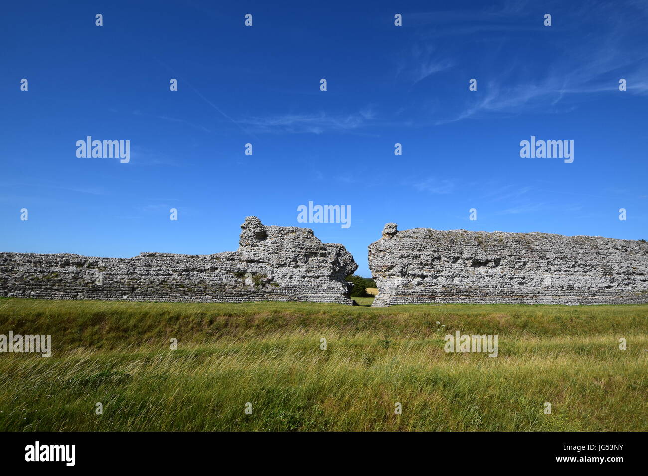 Richborough roman fort hi-res stock photography and images - Alamy