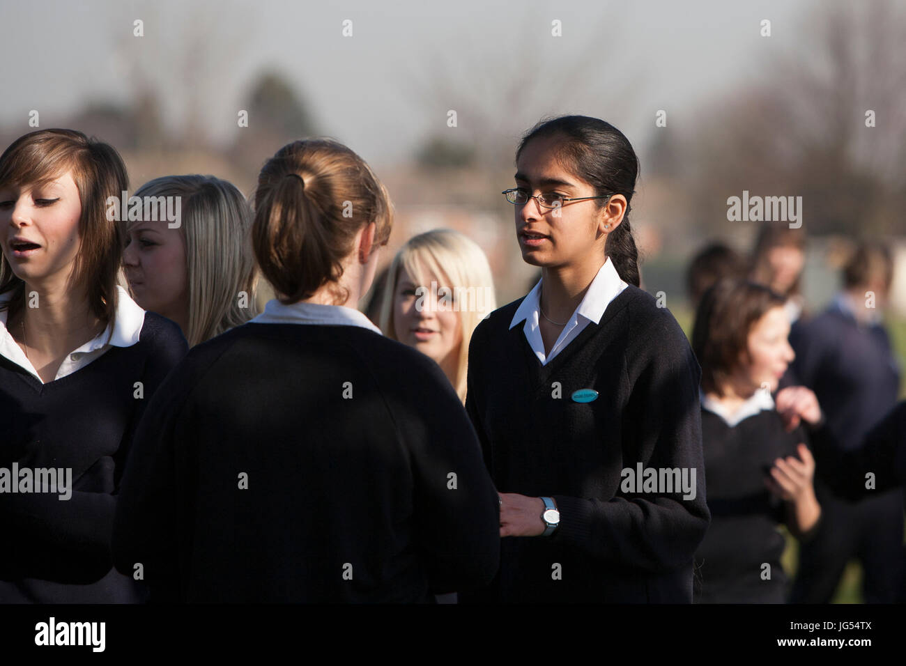 secondary school students Stock Photo - Alamy