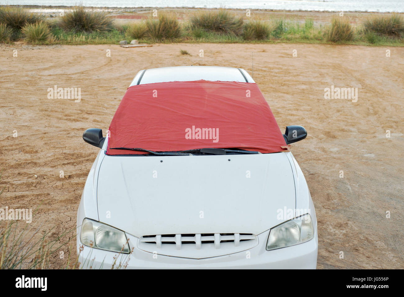 Car covered with cloth hi-res stock photography and images - Alamy