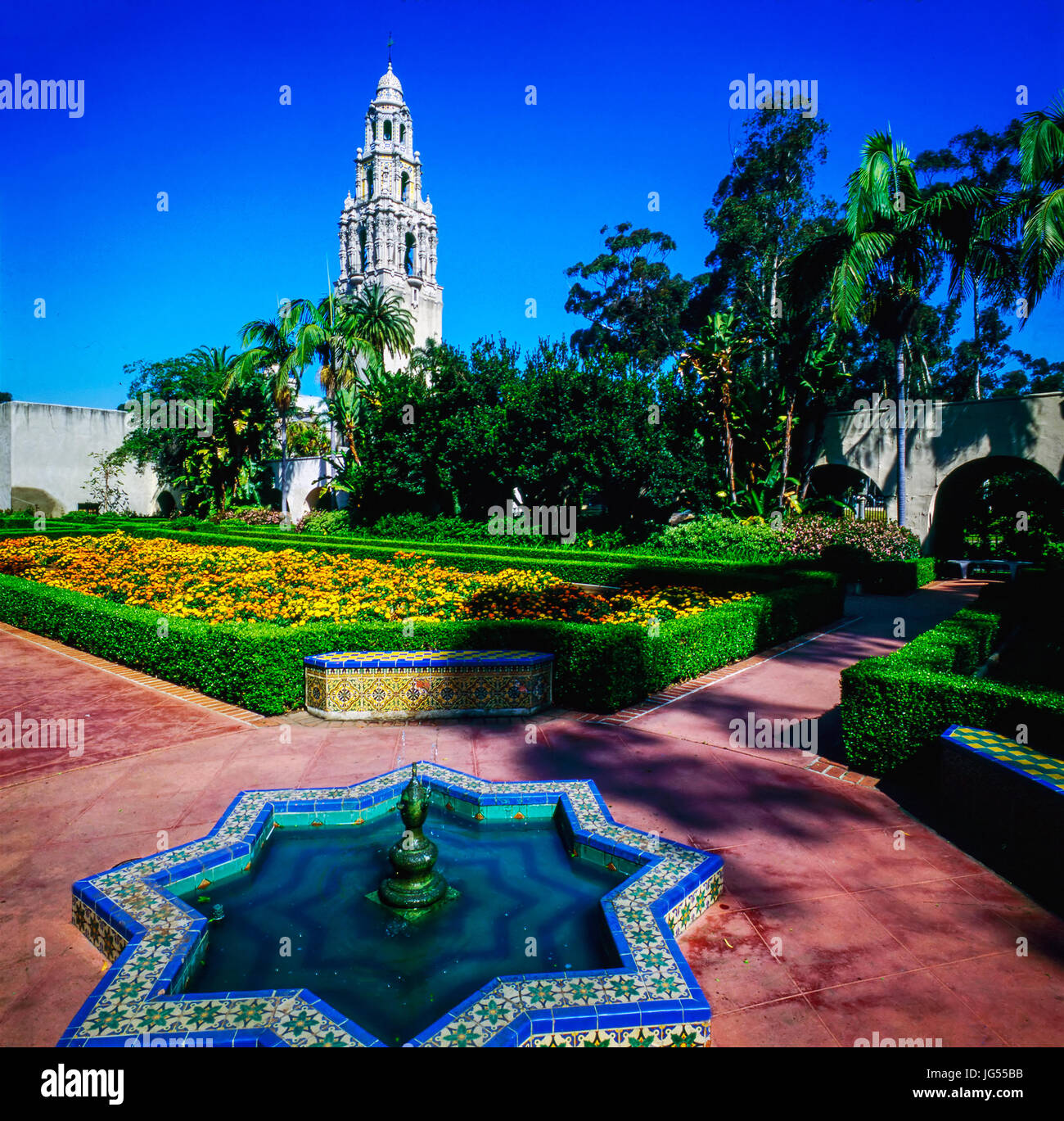 Balboa park tower hi-res stock photography and images - Alamy