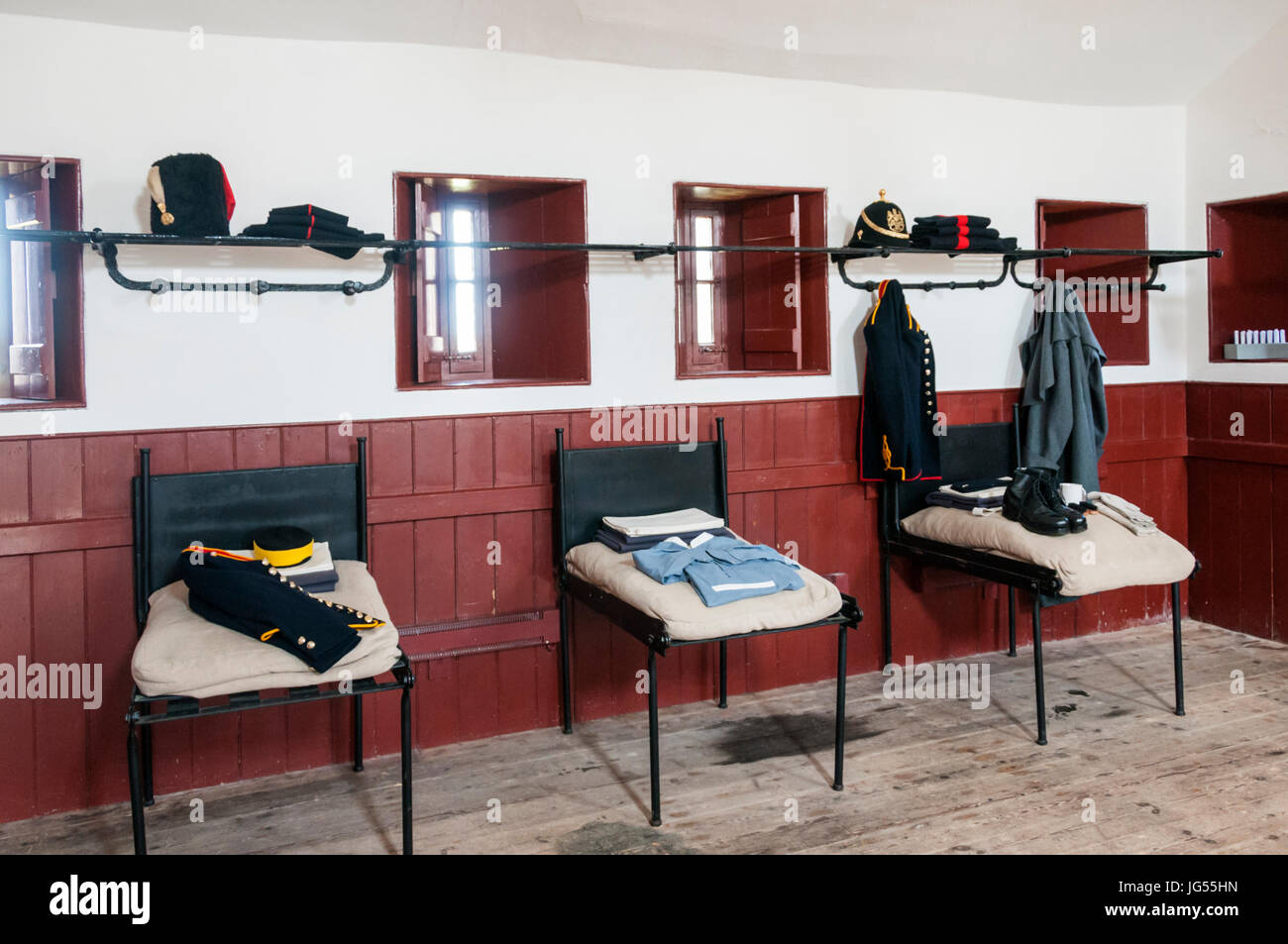 Barracks interior hi-res stock photography and images - Alamy