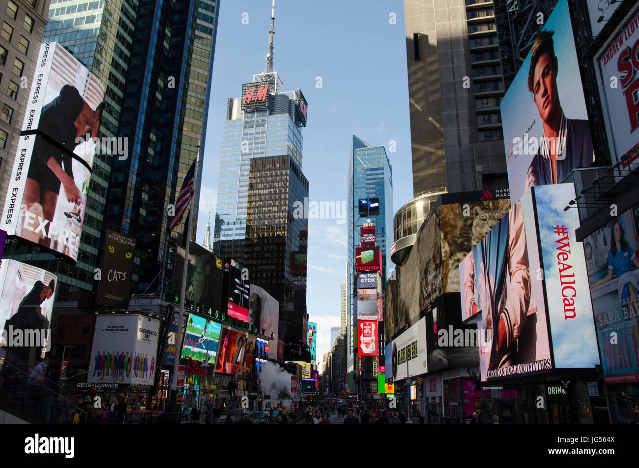 times square New York Stock Photo - Alamy