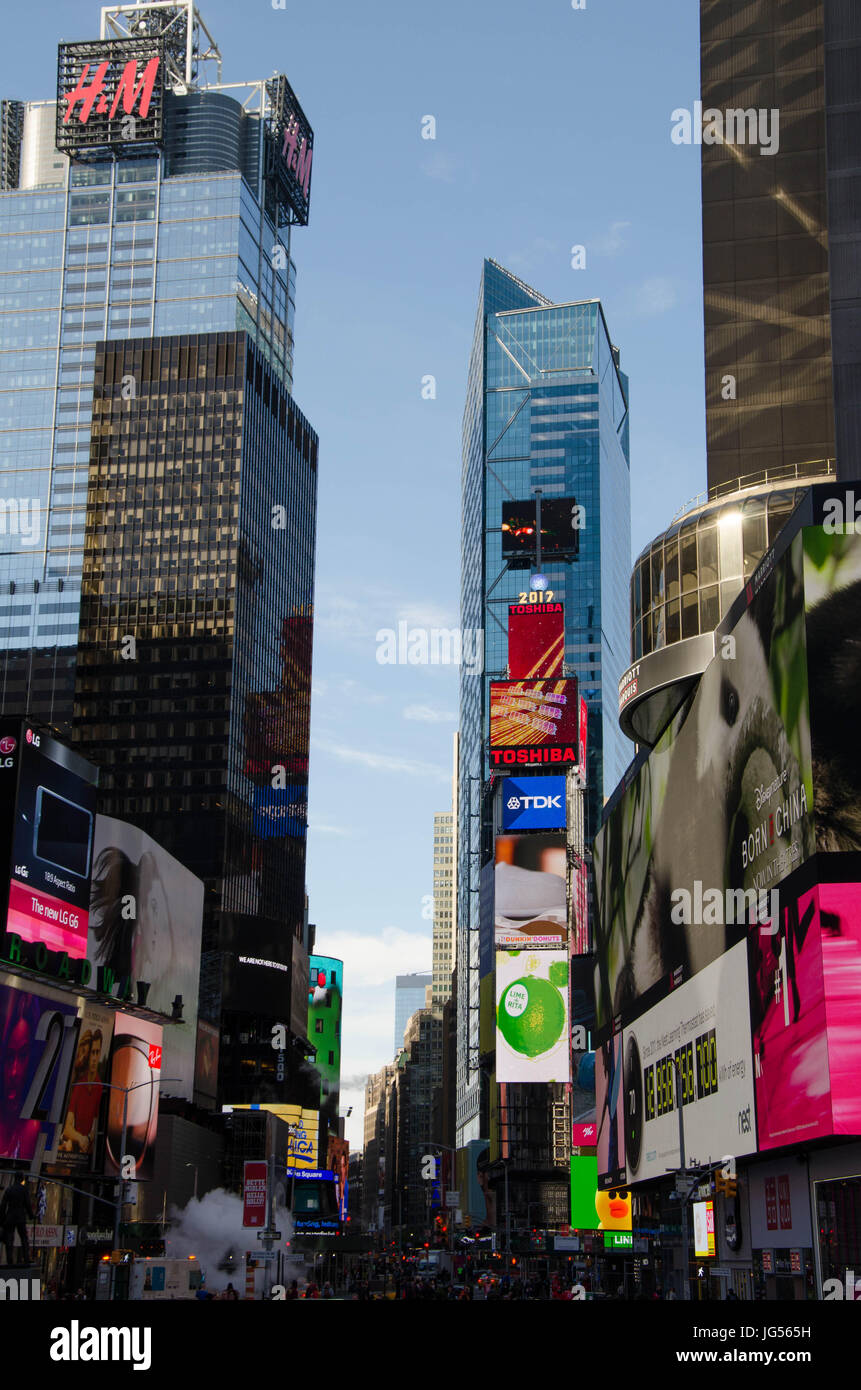 times square New York Stock Photo - Alamy
