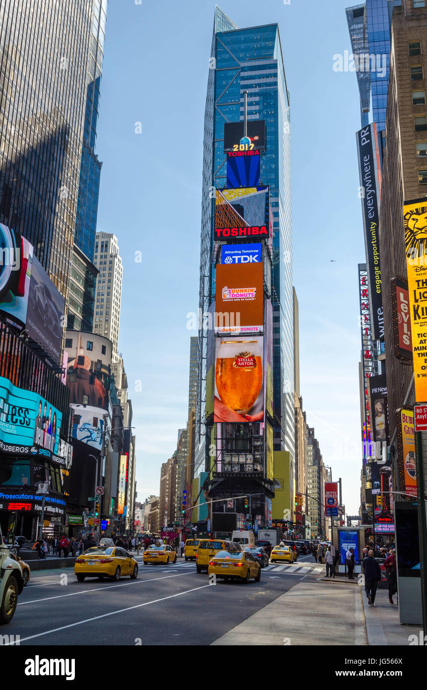 times square New York Stock Photo - Alamy