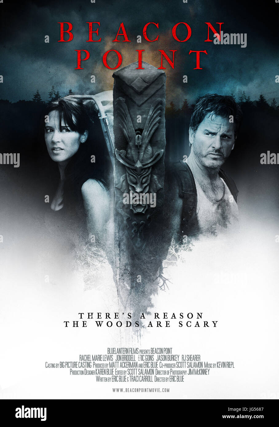 BEACON POINT, poster, from left, Rae Olivier, Jon Briddell, 2016 ...