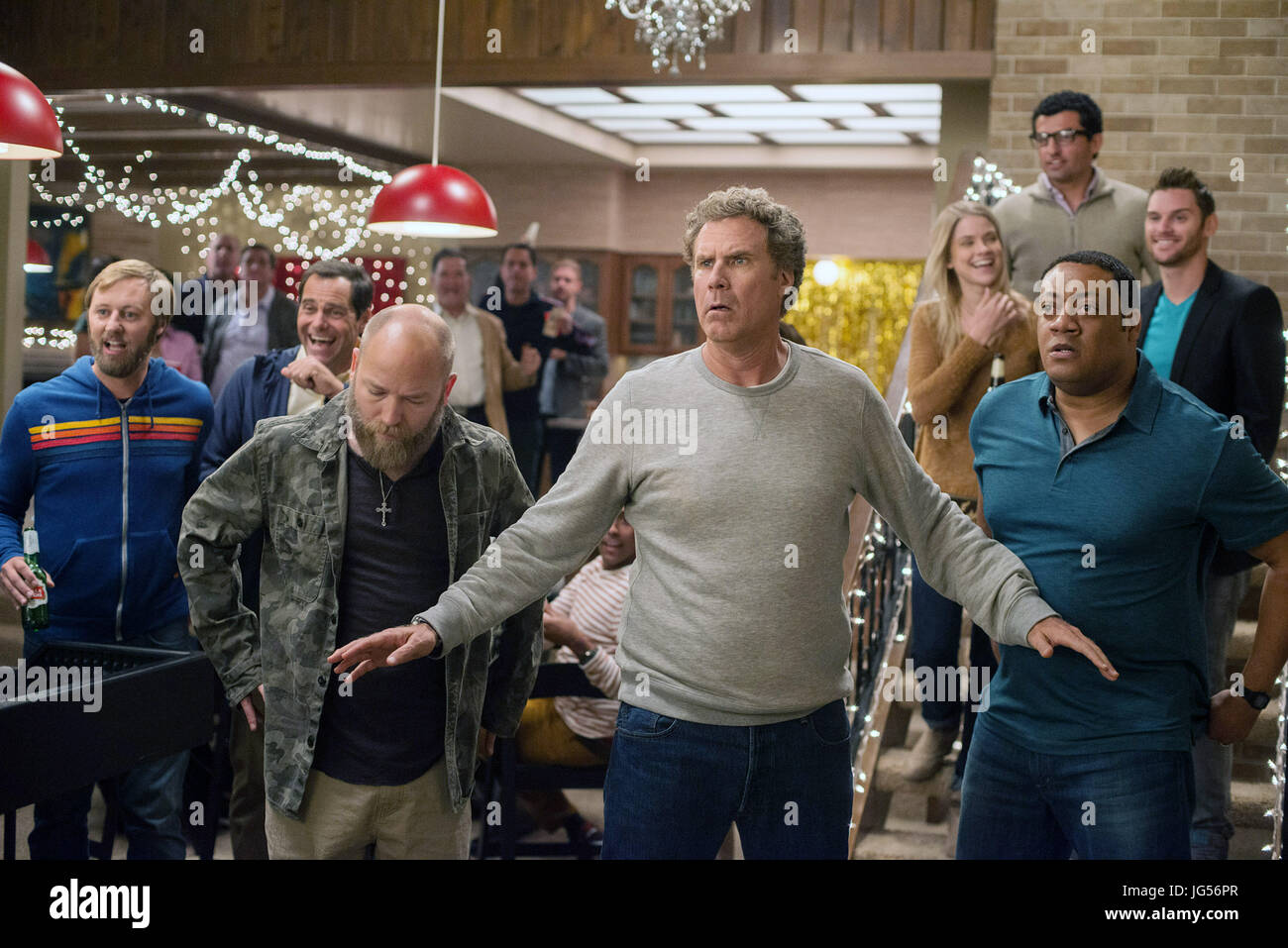 THE HOUSE, from left, Rory Scovel, Andy Buckley, Kyle Kinane, Will ...