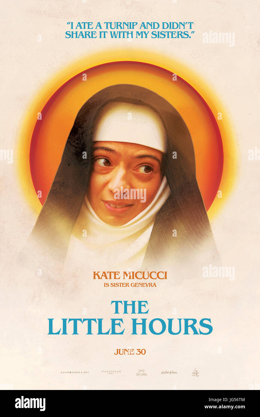 THE LITTLE HOURS, character poster, Kate Micucci, 2017. © Gunpowder ...