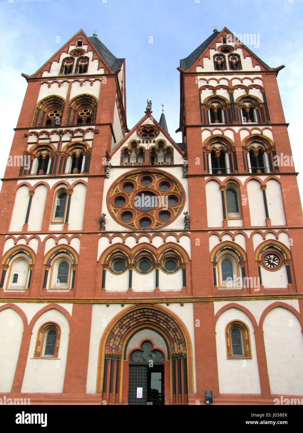 A view with an old catholic church in germany Stock Photo - Alamy