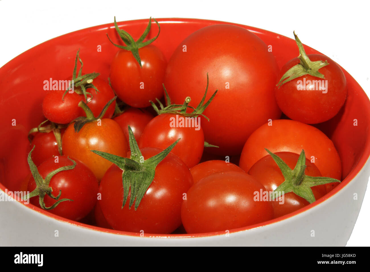 fresh sun ripened mediterranean tomatoes Stock Photo - Alamy