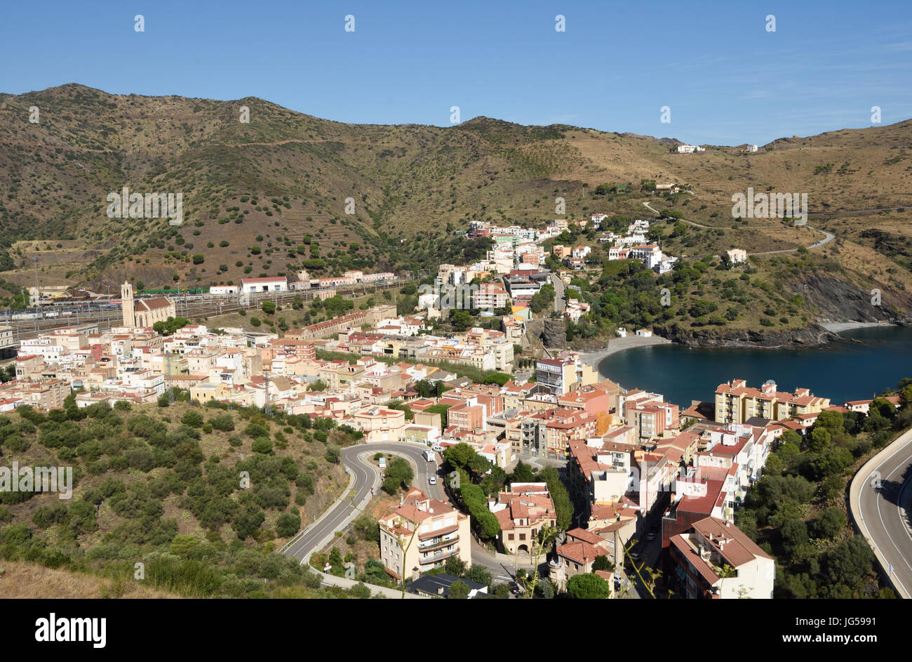 Portbou costa brava catalonia spain hi-res stock photography and images ...