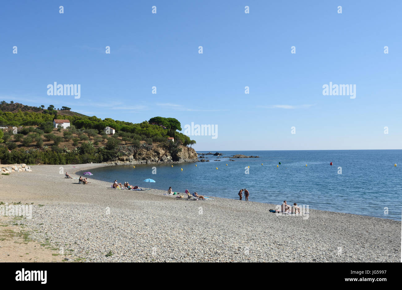 Garbet beach of Colera , Costa Brava, Girona province,Costa Brava,Spain ...