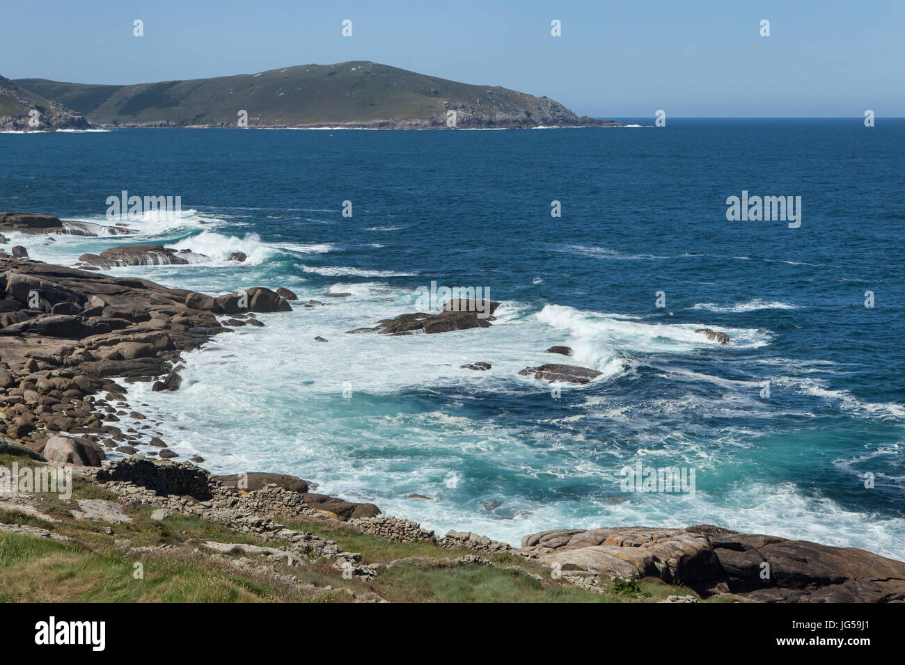 Coast of the Atlantic Ocean, known as the Costa de la Muerte (Coast of ...
