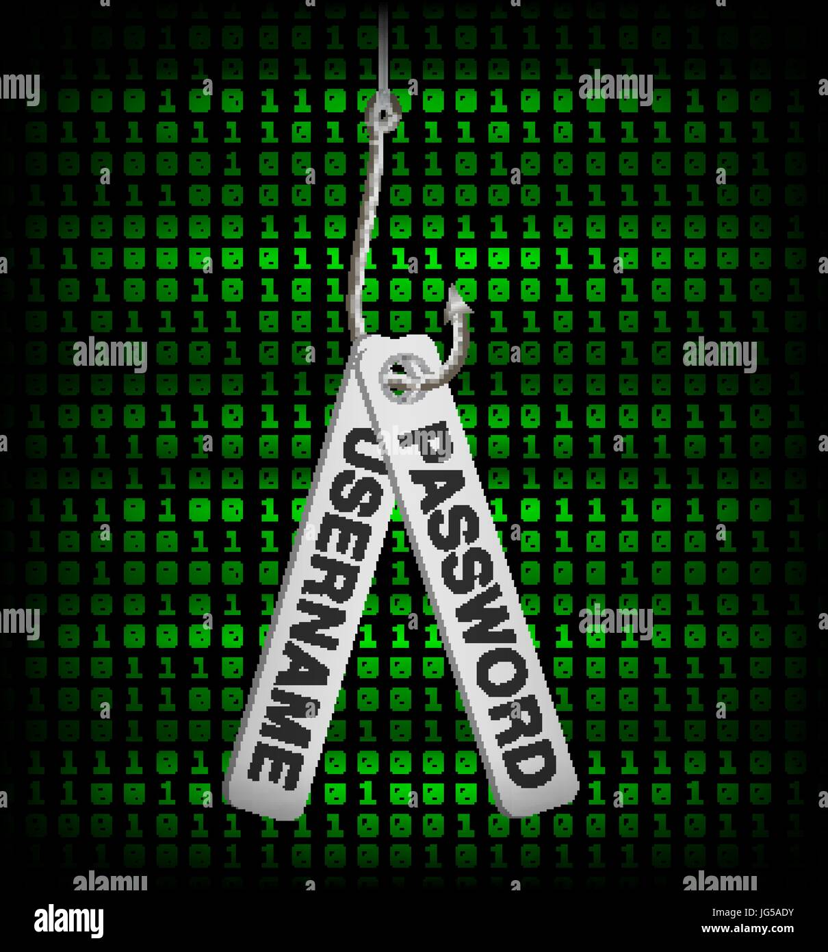 Data phishing stealing information Stock Vector Images - Alamy