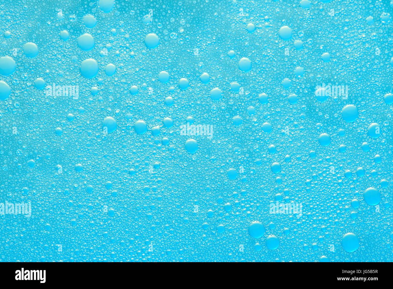 Colorful blue bubble background. Abstract soap foam bubble blue texture ...