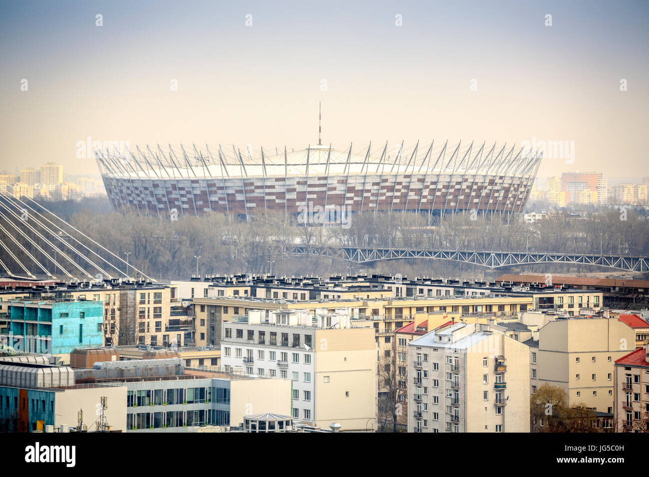 Poland landmark stadium sport hi-res stock photography and images - Alamy