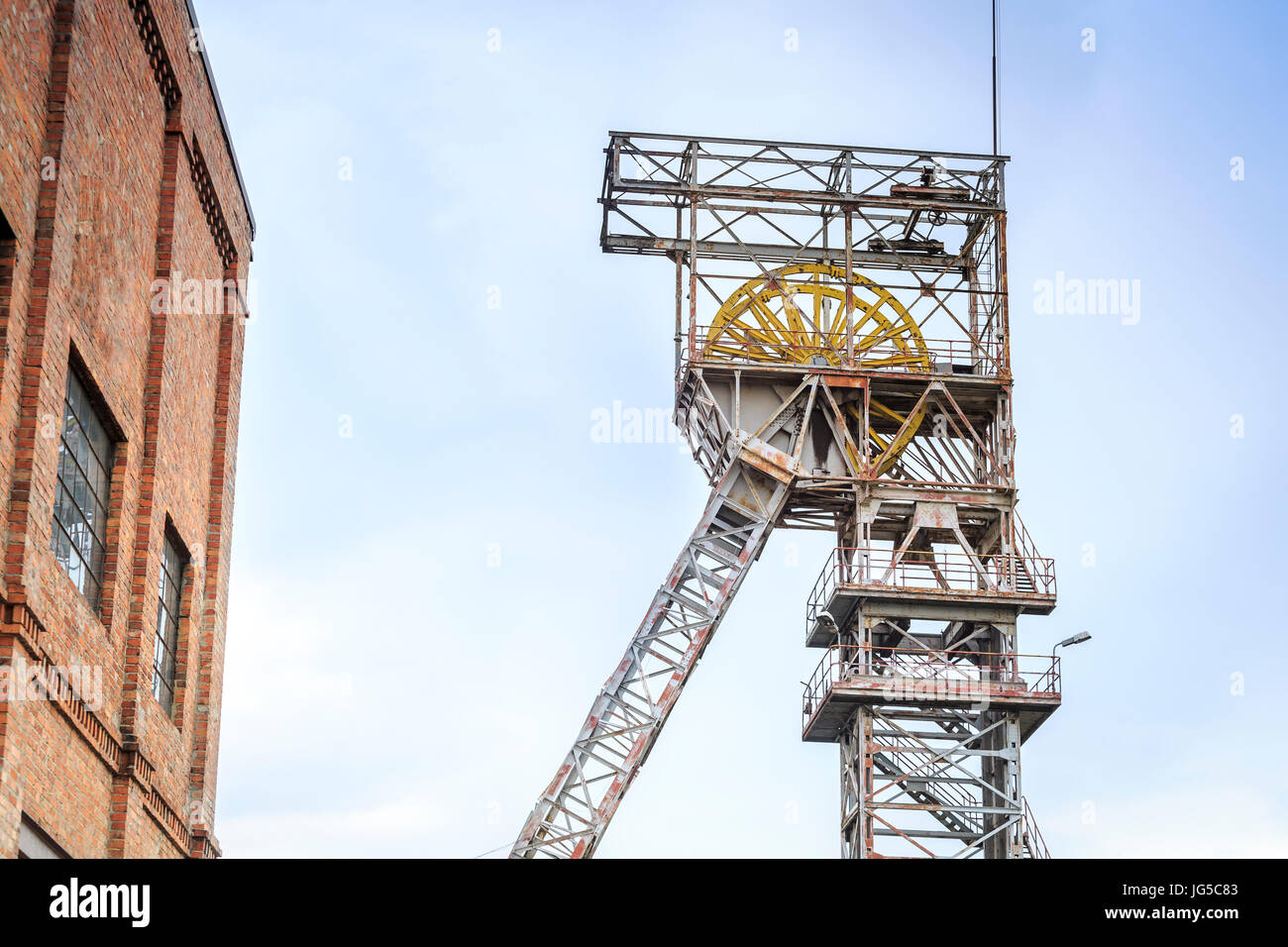 Mine Shaft Elevator High Resolution Stock Photography and Images - Alamy
