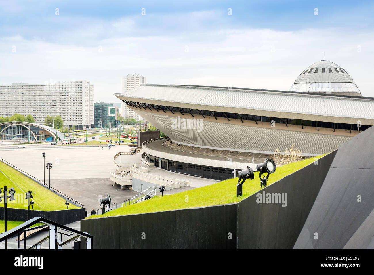 Architecture arena katowice hi-res stock photography and images - Alamy