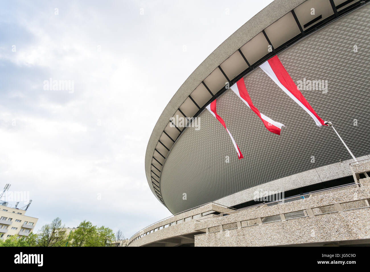 Flag of katowice hi-res stock photography and images - Alamy
