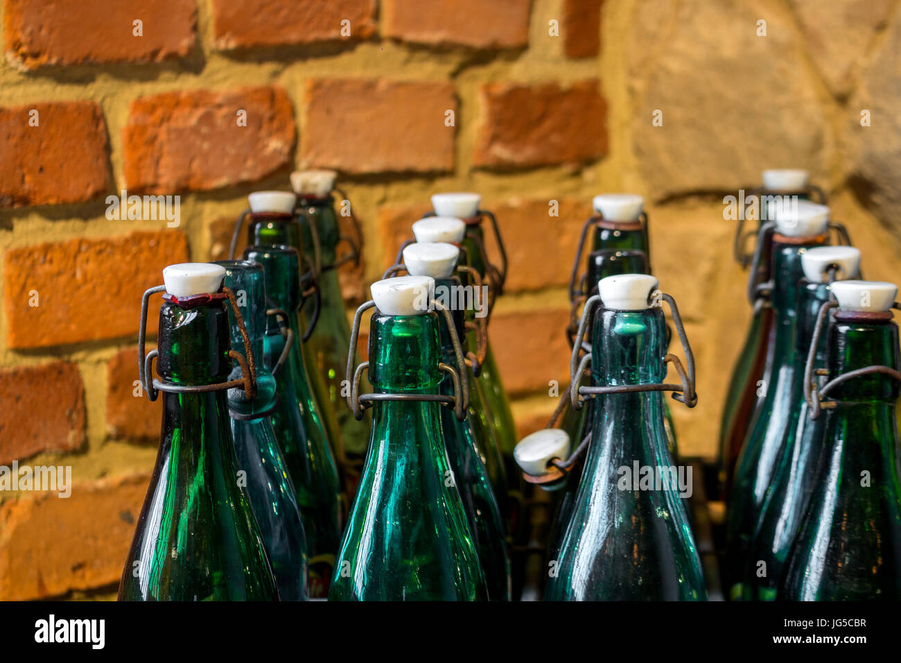 Empty lager bottles hi-res stock photography and images - Alamy