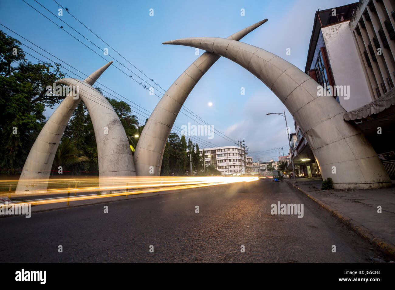 Tusks mombasa kenya hi-res stock photography and images - Alamy