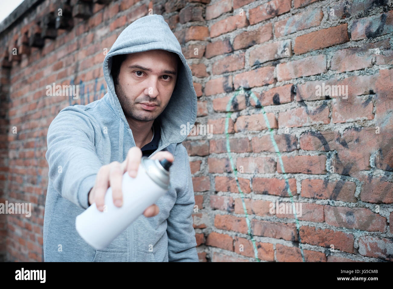 Graffiti Street Artist Tagger High Resolution Stock Photography and ...
