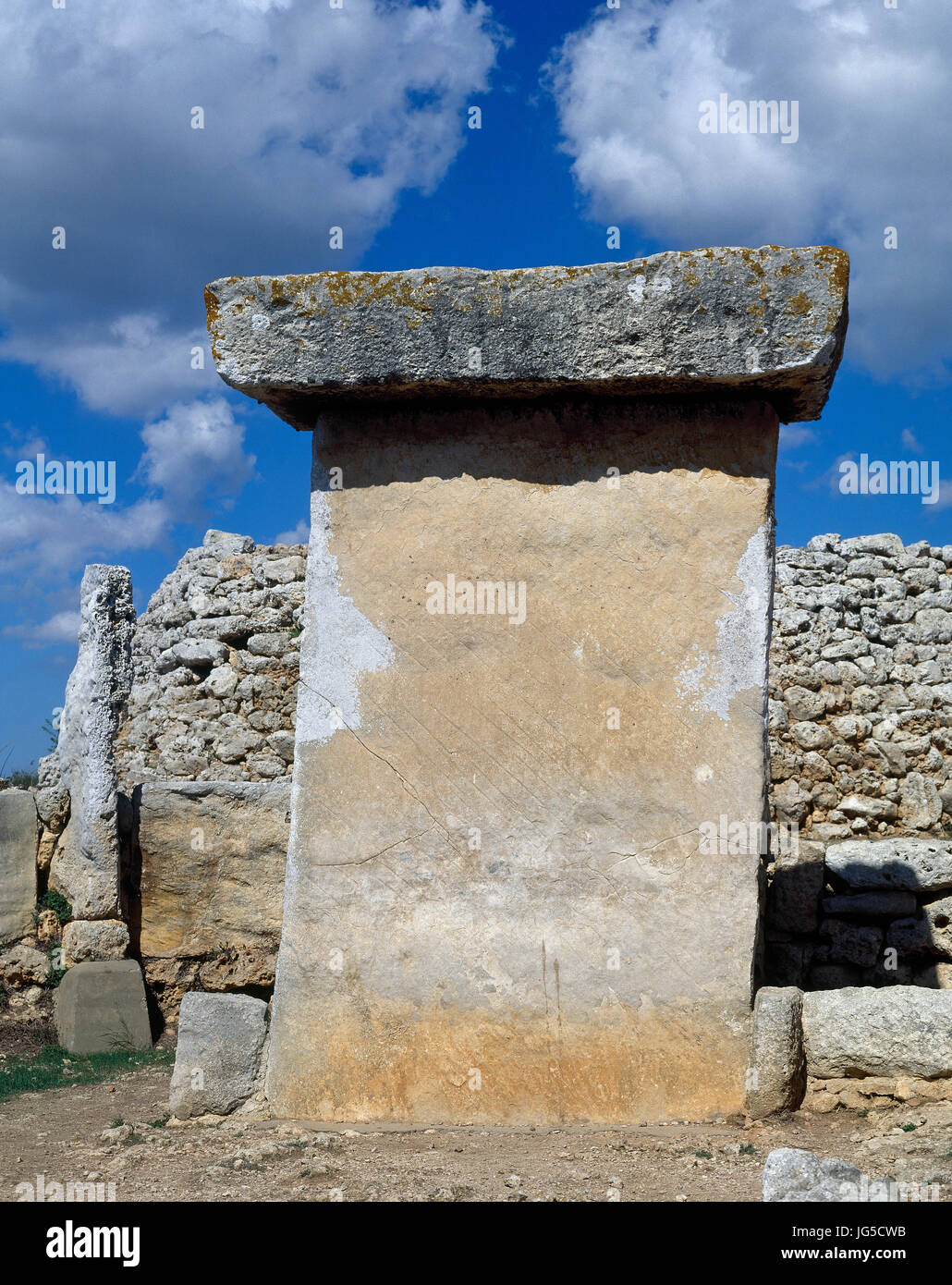 Prehistoric site taula hi-res stock photography and images - Alamy