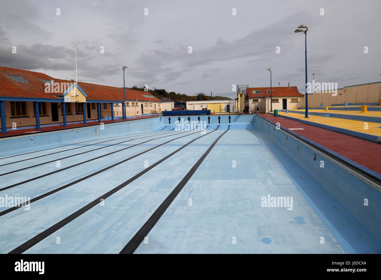 Open Air Swimming Pool, Stonehaven Stock Photo - Alamy