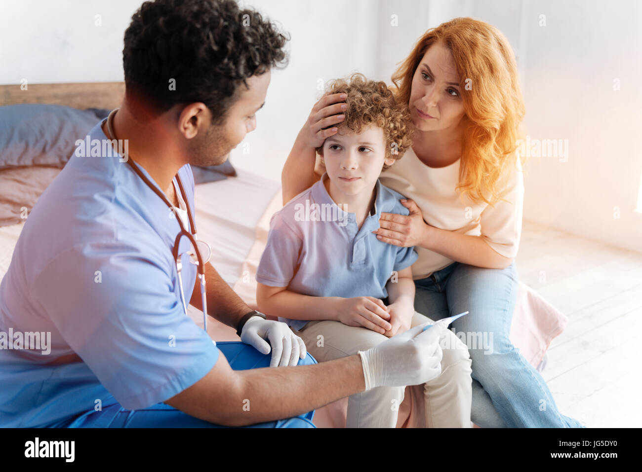 Worried Parents Doctor