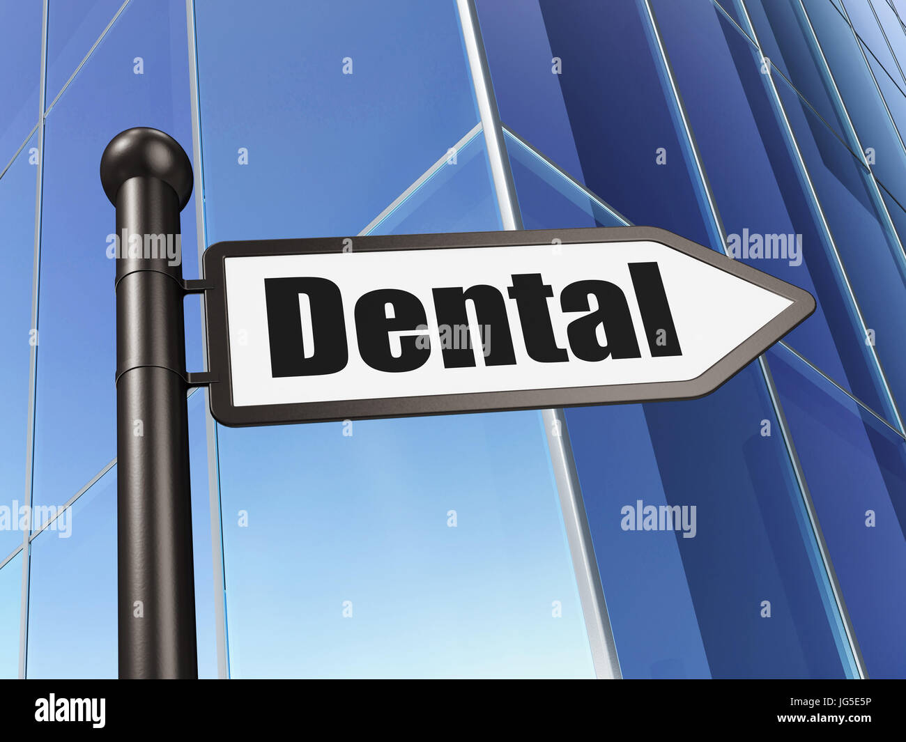 Health concept: sign Dental on Building background Stock Photo - Alamy