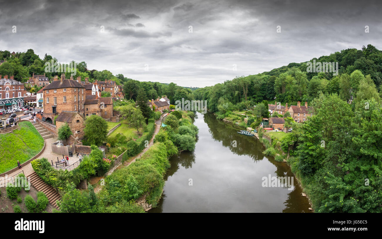The Ironbridge gorge,Telford, England Stock Photo: 147638517 - Alamy