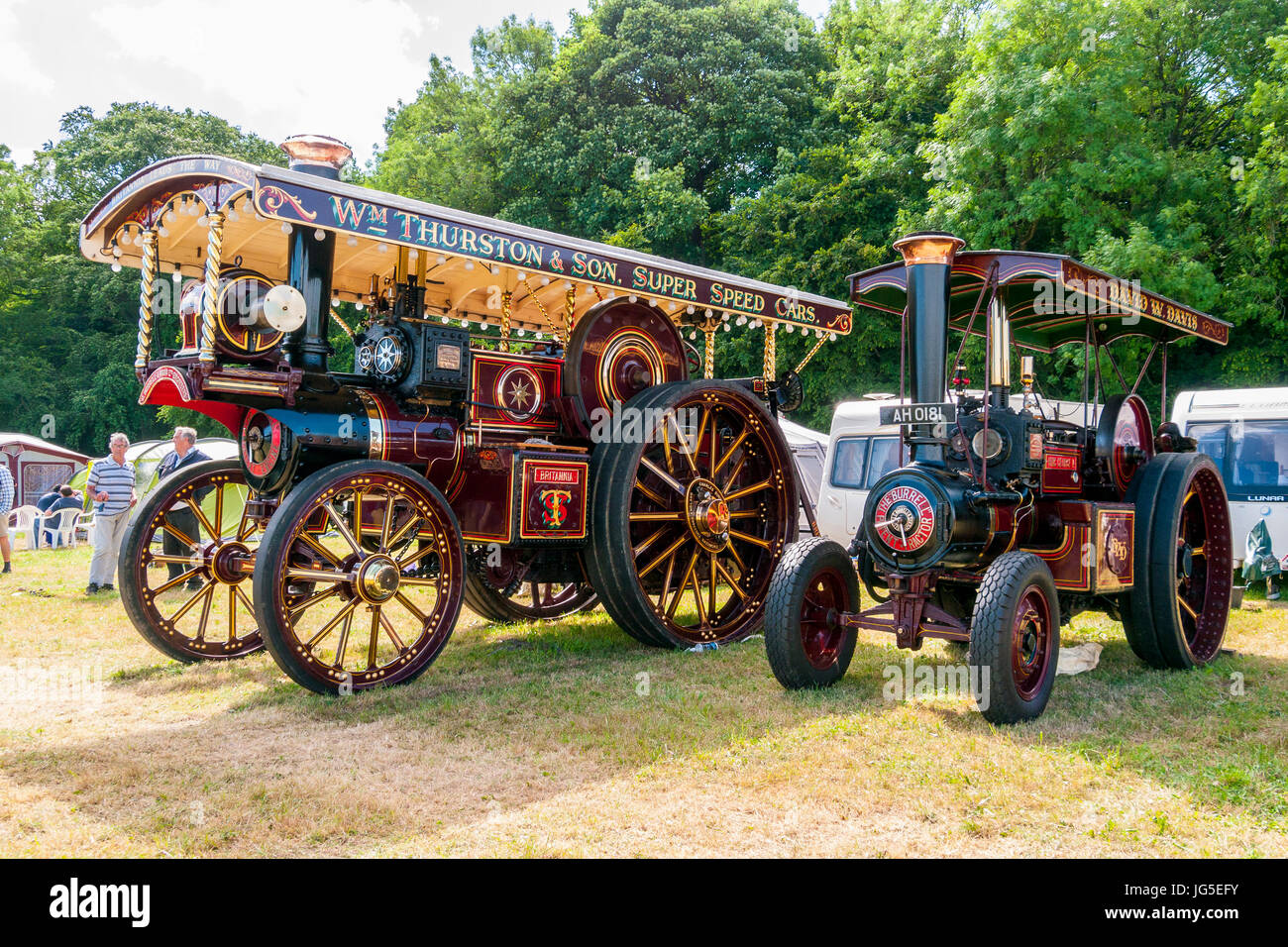 Restored [showman traction engine] hi-res stock photography and images ...