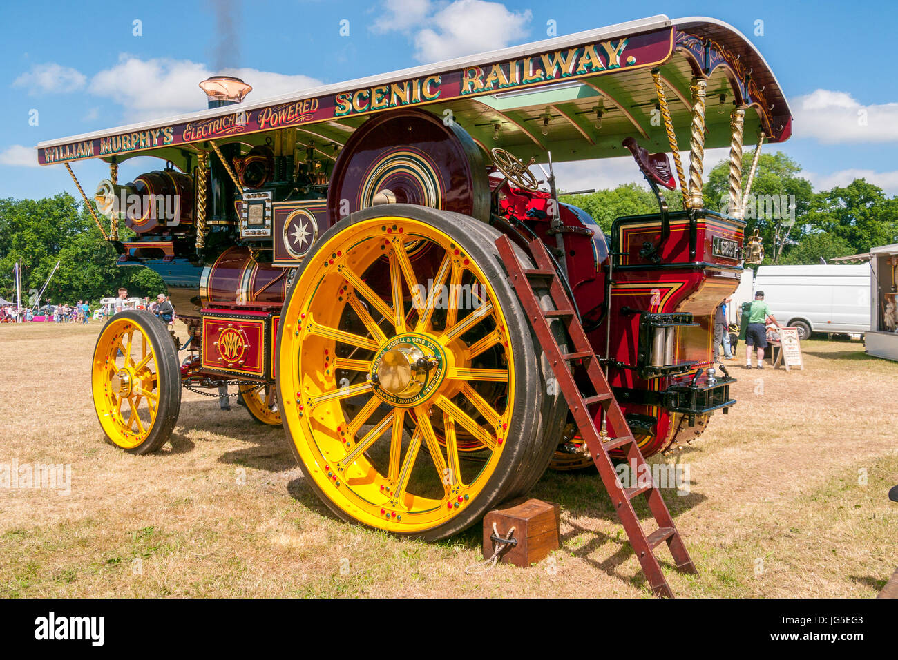 Restored [showman traction engine] hi-res stock photography and images ...