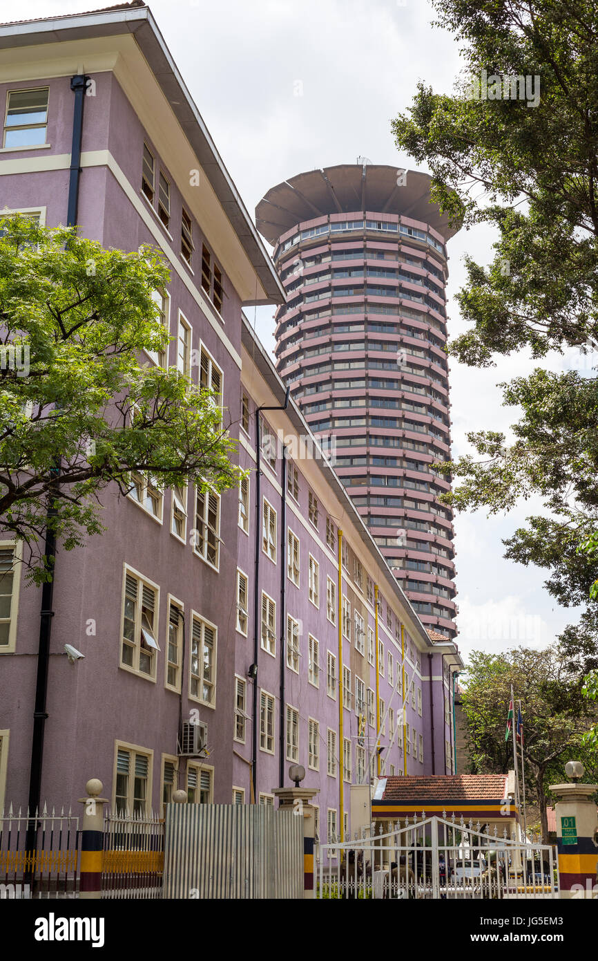 The Kenyatta International Convention Center, Nairobi, Kenya Stock ...