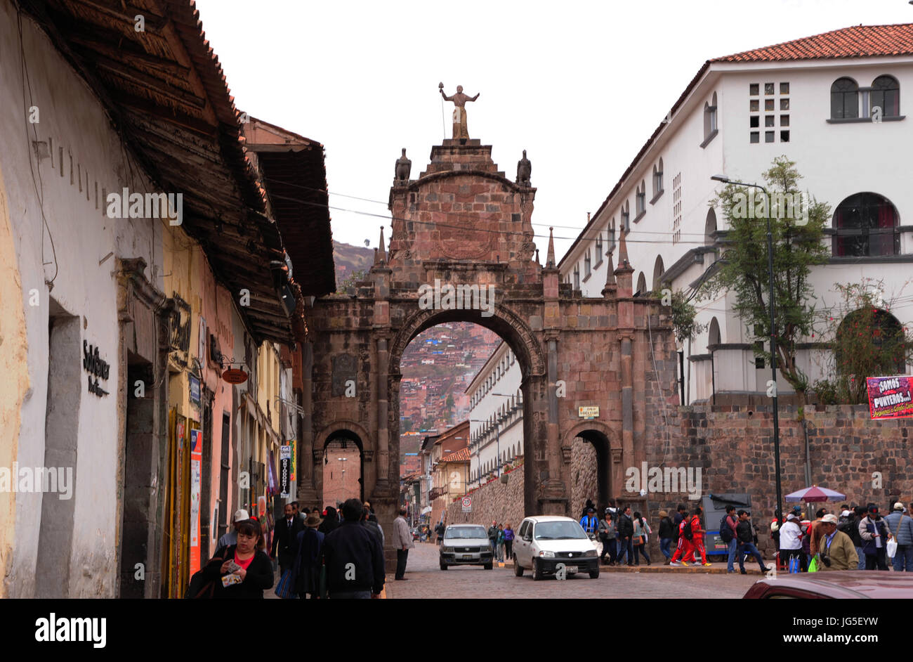 Out and about in the old capital of the powerful Inca empire and the ...