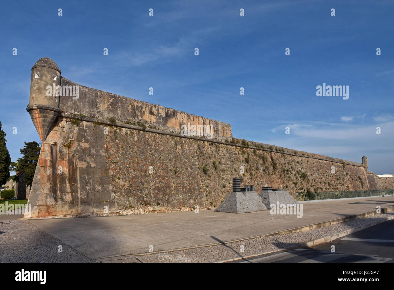 citadel of the coastal town of Cascais in Portugal Stock Photo - Alamy