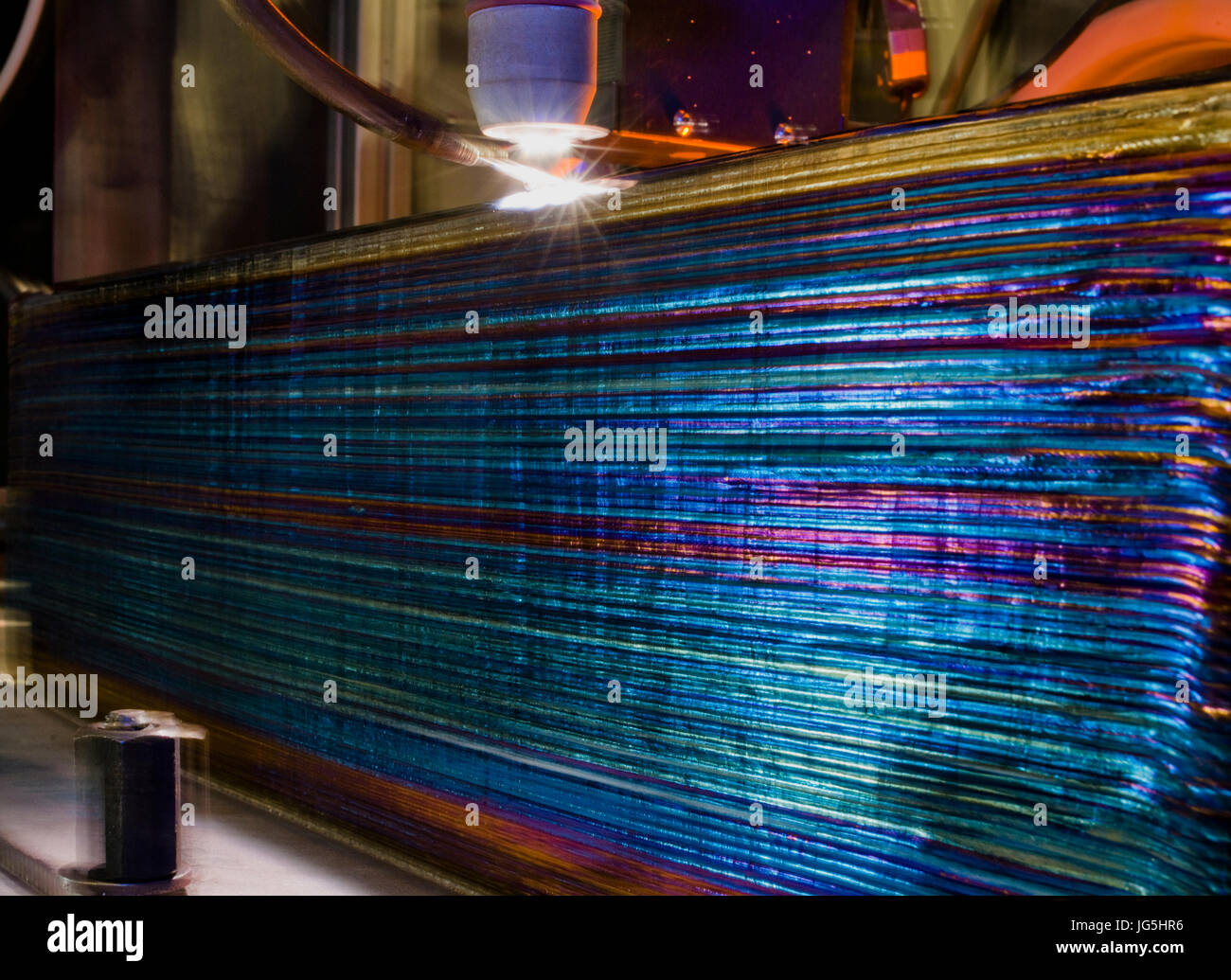 Wire + Arc Additive Manufacturing at Cranfield University Stock Photo ...