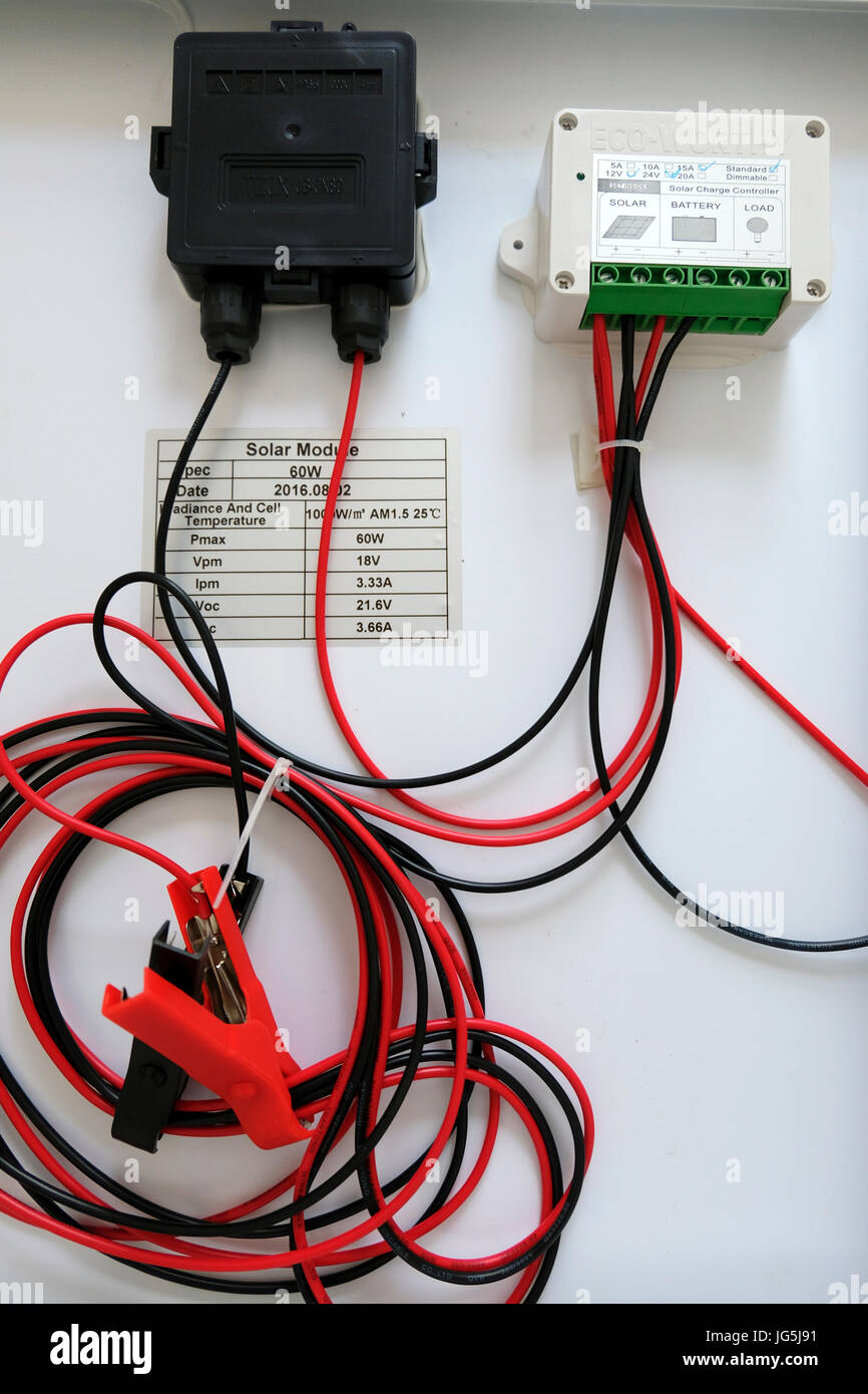 Rear view of folding portable solar panels Stock Photo - Alamy