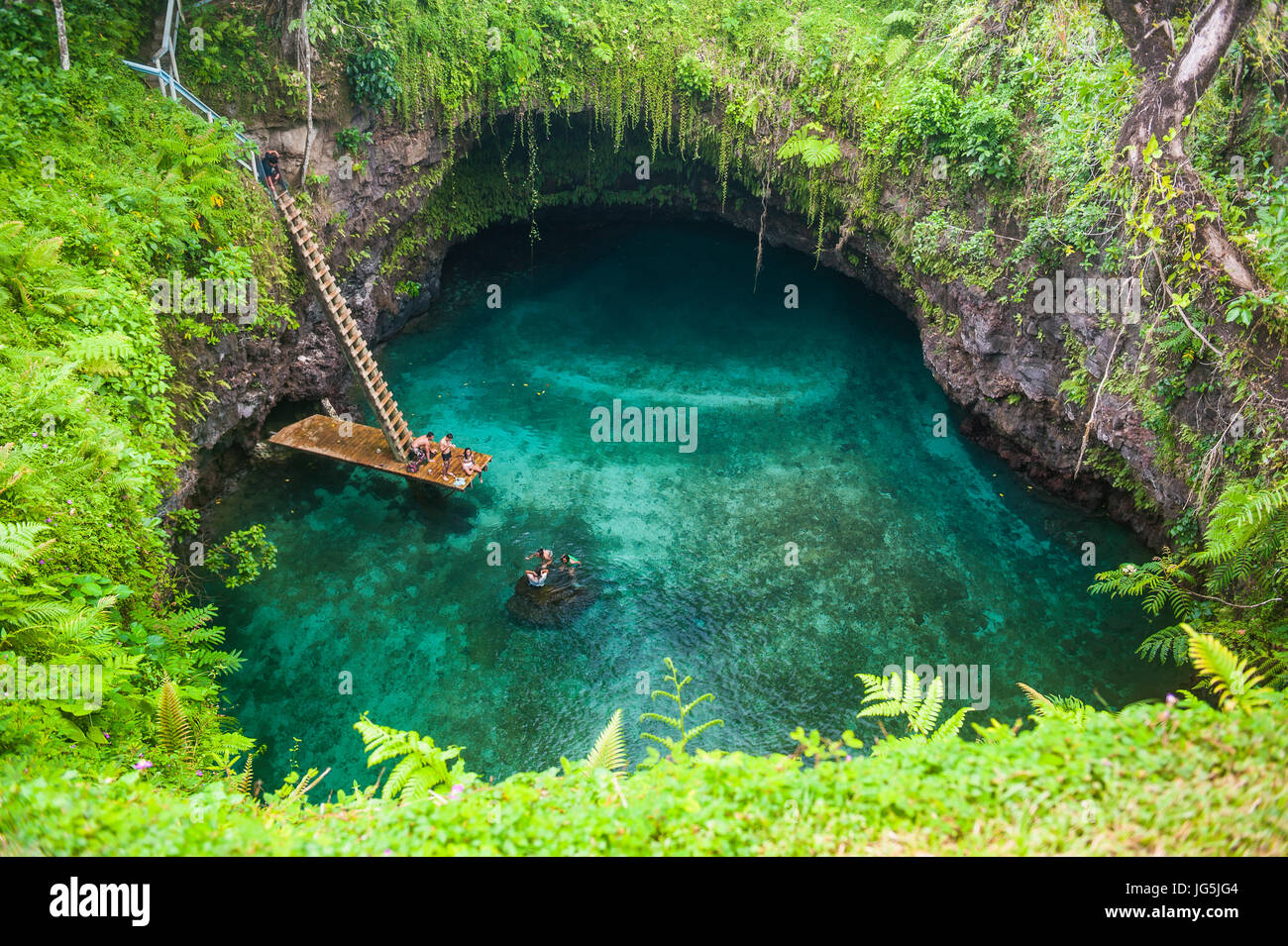 Samoa sua ocean trench hi-res stock photography and images - Alamy