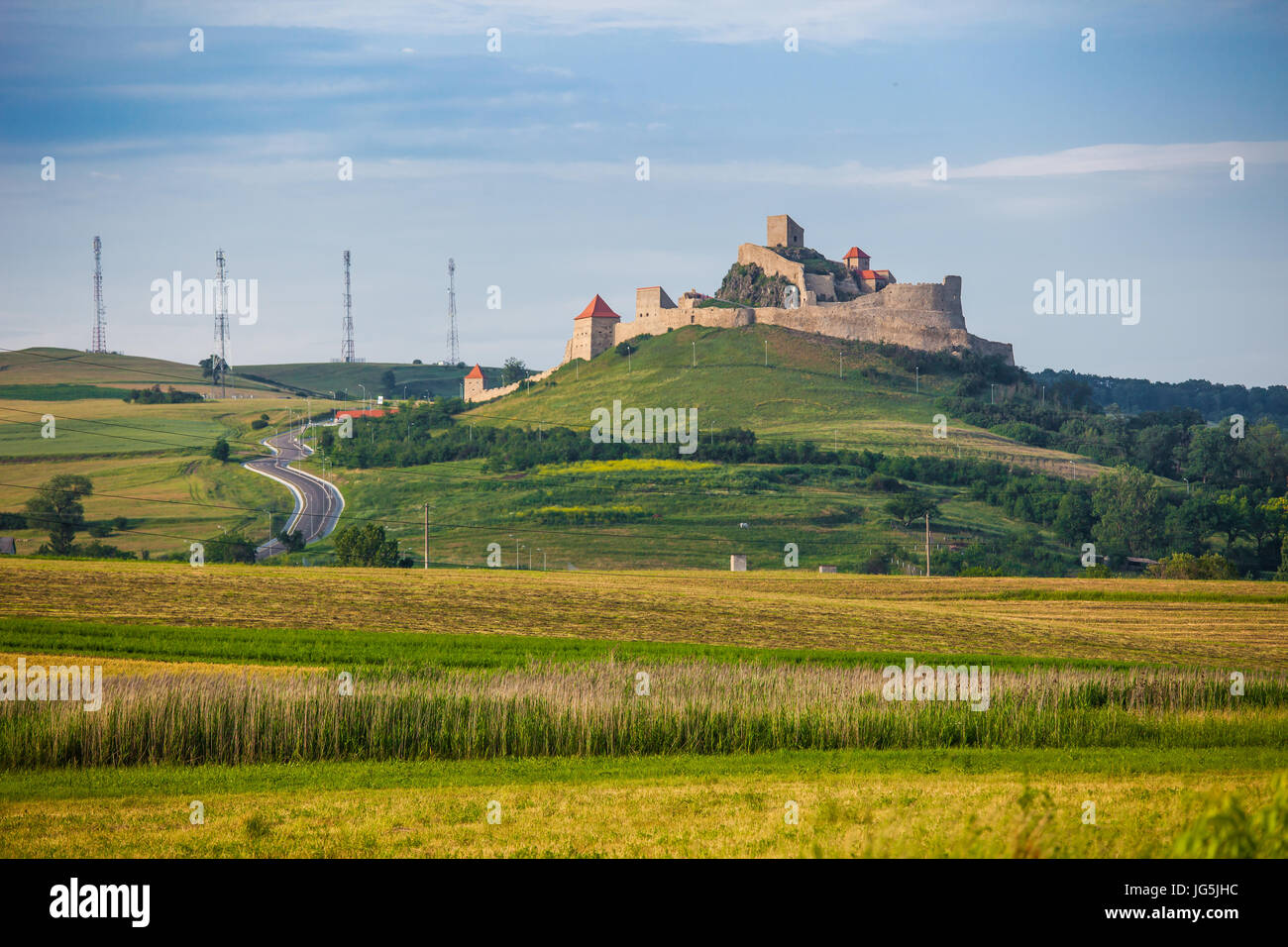Rupea castle transylvania romania europe hi-res stock photography and ...
