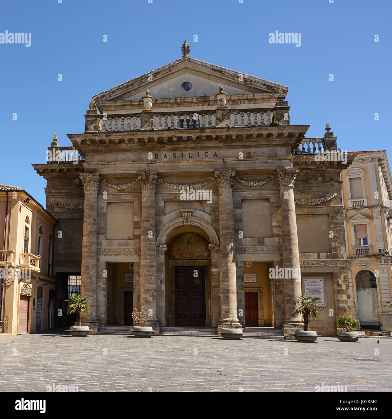 Cathedral of the city of Lanciano in Abruzzo (Italy Stock Photo - Alamy