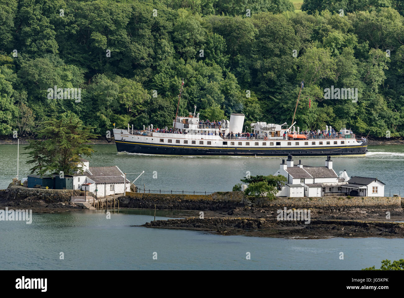 Menai srtaits MV Balmoral Stock Photo - Alamy