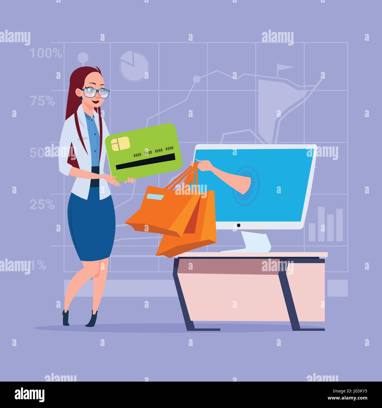 Screen sell Stock Vector Images - Alamy