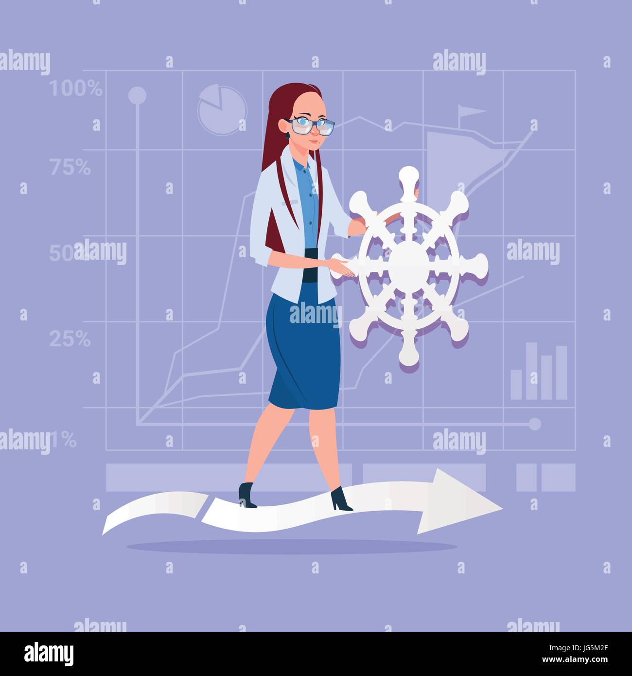 Holding steering Stock Vector Images - Alamy