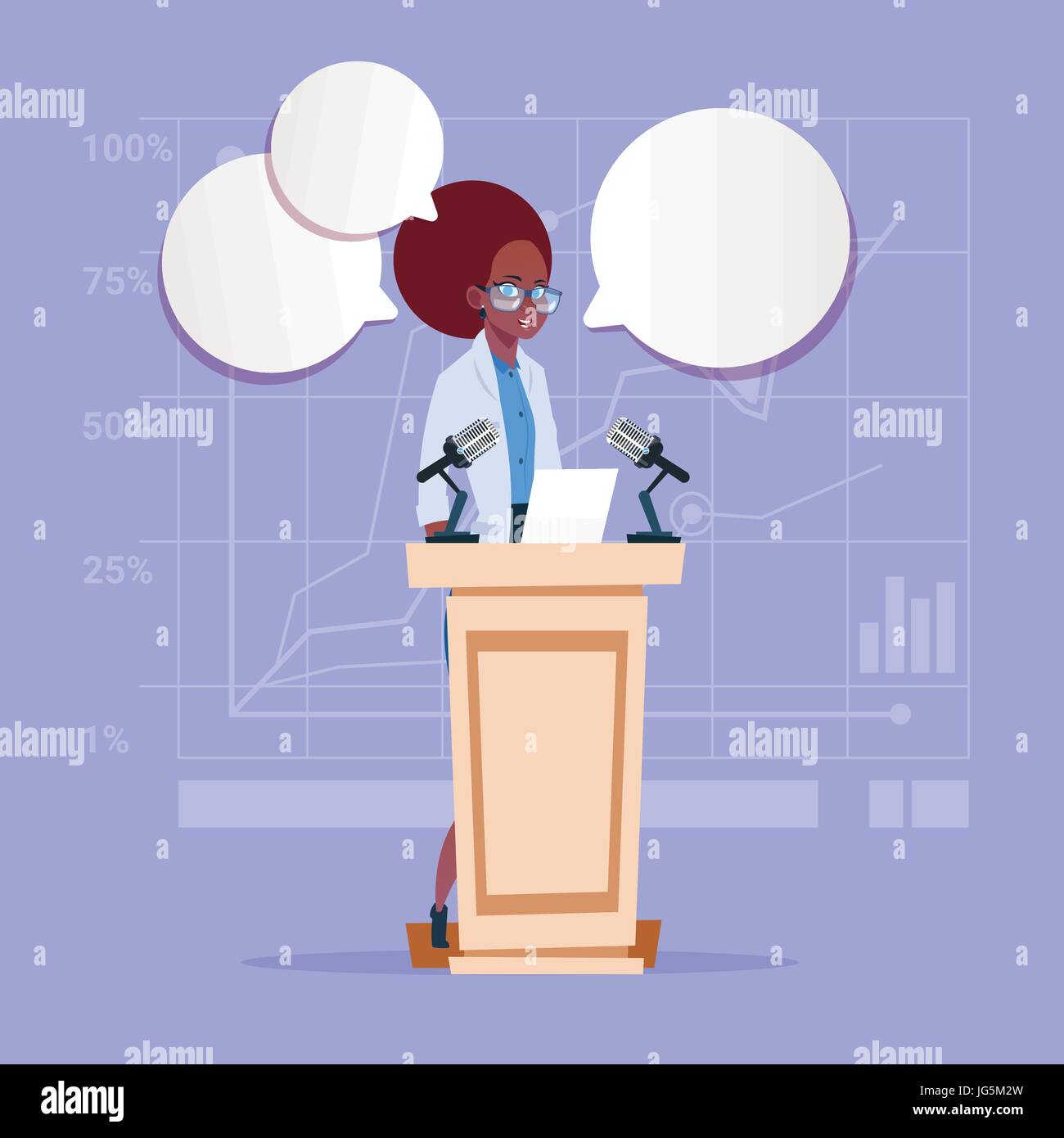 Press conference government Stock Vector Images - Alamy