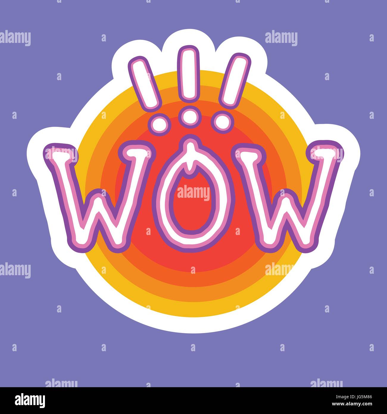 Wow colors Stock Vector Images - Alamy