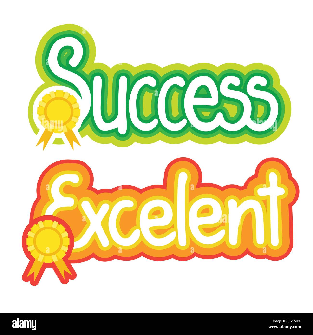 Sticker Set Social Media Network Message Badges Design Collection Stock ...