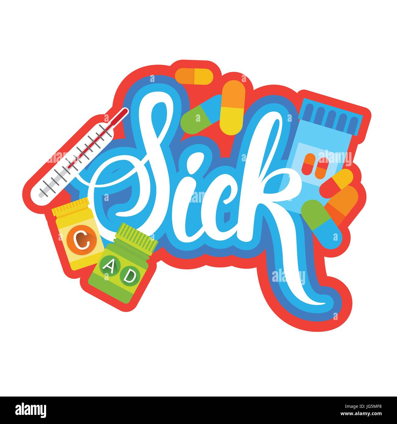 Sick website Stock Vector Images - Alamy